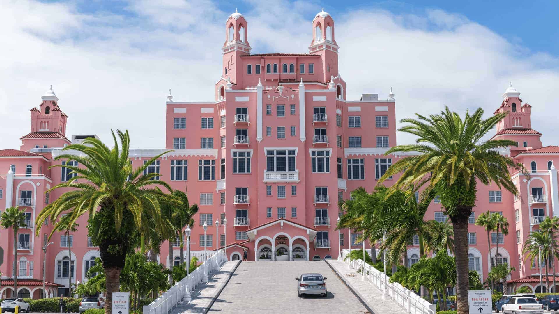 The beautiful Don CeSar Hotel is back open on St. Pete Beach